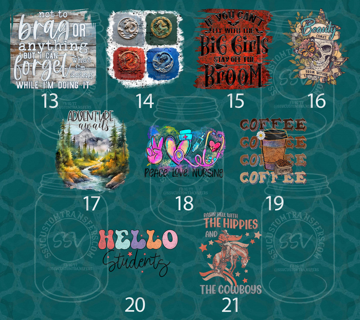 New DTF Design Release Pre Sale- 40% Discount!- Direct to Film – SSV ...