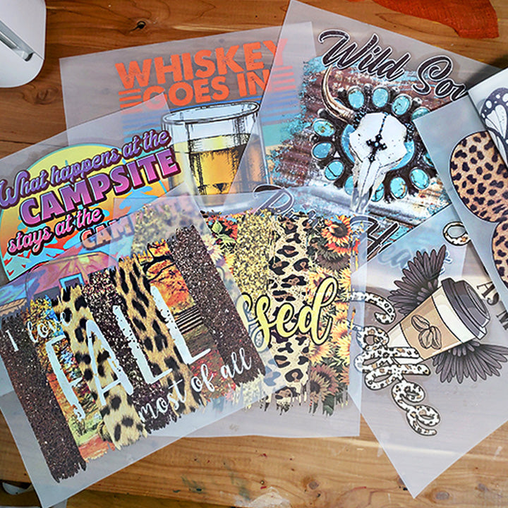 Custom Direct to Film (DTF) Transfers By the Sheet- No Color Limit or ...